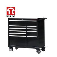 China Torin TBRL5210-X Hot Hot Selling High-quality Tool Cart Garage tool cabinet toolbox wooden top workbench for sale