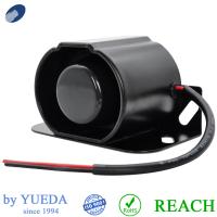 China 112dB Steel Autozone Backup Alarm black IP68 Reverse Buzzer For Truck for sale