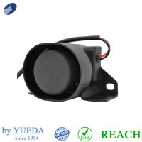 China 112dB Epoxy Resin Car Reverse Horn White Sound Backup Alarm Black for sale