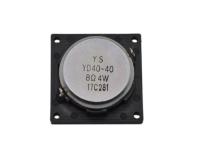 China Plastic Frame Square Raw Audio Speakers 40 Mm 4 Watt 8 Ohm 84 DB Output for sale