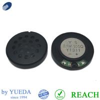 China 27mm Black Round Precision Power Component Speakers Doorbell Tellphone Toy Raw Speaker for sale
