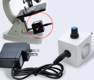 China Biological microscope Illuminator LED Light Adjustable for sale