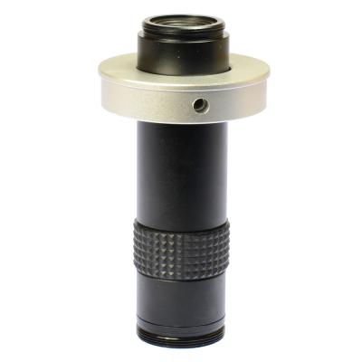 China Max 120X  Zoom Lens C-Mount Glass Lens  for Industrial Microscope Camera for sale