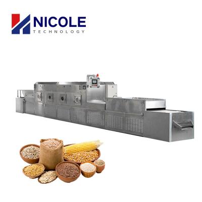 China Continuous Grain Microwave Dryer Machine Industrial Stainless Steel 304 for sale