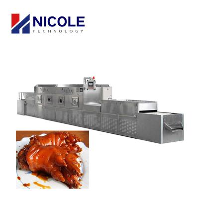 China 220V 380V Industrial Degreaser Machine Microwave Meat Drying Equipment for sale