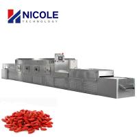 China Continuous Industrial Microwave Sterilization Machine SS 304 3KW - 1000KW for sale
