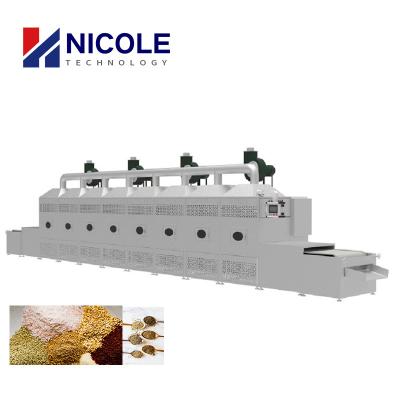 China Black Pepper Microwave Dryer Machine Commercial Tunnel Type Customized for sale