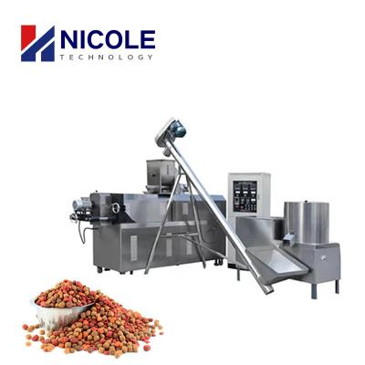 China Kibble Pet Food Production Line Full Automatic Cat Food Making Machine for sale