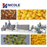 China Stainless Steel Corn Puff Production Line Extruder Making Machine Customized for sale