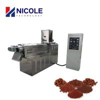 China SS Twin Screw Floating Fish Feed Production Line Mill Machine Automatic for sale