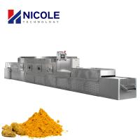 China Durable Tunnel Microwave Sterilizer Equipment Dryer 304 Stainless Steel for sale