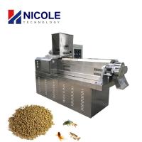 China Full Automatic Floating Fish Feed Processing Machine Extruder Commercial for sale