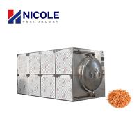 China Environmental Vacuum Microwave Dryer Equipment Silver Color CE Certified for sale