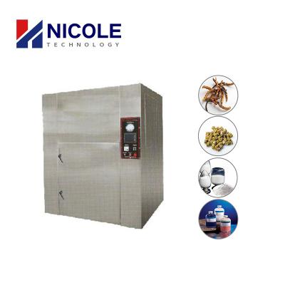 China SUS 304 Industrial Microwave Vacuum Dryer For Medicinal Materials for sale
