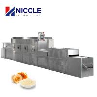 China Continuous Industrial Microwave Dryer Equipment Commercial PLC Control for sale