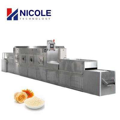 China Continuous Industrial Microwave Dryer Equipment Commercial PLC Control for sale