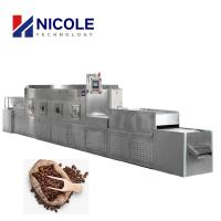 China Coffee Beans Microwave Dryer Machine Continuous Belt Transmission Drying Equipment for sale