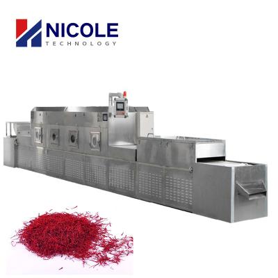 China SUS 304 Drying Tunnel Machine Chinese Herb Microwave Sterilizer Equipment for sale