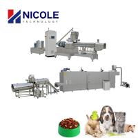 China 100KG Ce Pet Food Production Line Twin Screw Extruder For Animal Pellet for sale