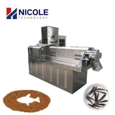 China Soybean Meal 1200kg/H Fish Feed Production Line For Aquaculture for sale