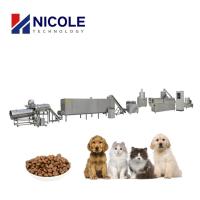 China Automatic Dog Electricity Pet Food Production Line Abb Motor for sale