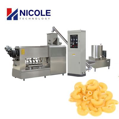 China Elbow Pasta Odm Flour Macaroni Production Line 100kg/H Output for sale
