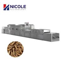 China Continuous Tunnel Microwave Drying Machine Industrial For Insects Black Soldier Fly for sale
