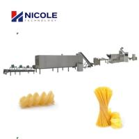 China Multi Function 120kg/H Macaroni Production Line Single Screw for sale