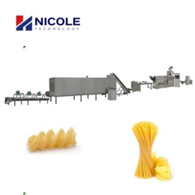 China Multi Function 120kg/H Macaroni Production Line Single Screw for sale
