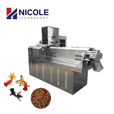 China Automatic Dry Floating Fish Feed Production Line High Capacity for sale