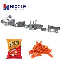 China Automatic Ss 304 Fried Kurkure Production Line 150kg/H for sale