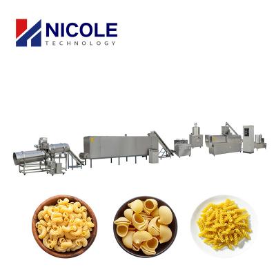 China Industrial Commercial Wheat Flour Macaroni Production Line Electric Automatic 80kg/H for sale