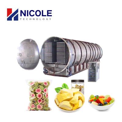 China Industrial Low Temperature Lyophilizer Vacuum Freeze Drying Machine PLC Control for sale