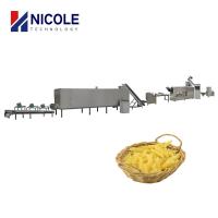 China CE Electric Single Screw Extrusion Macaroni Pasta Food Production Line High Capacity for sale