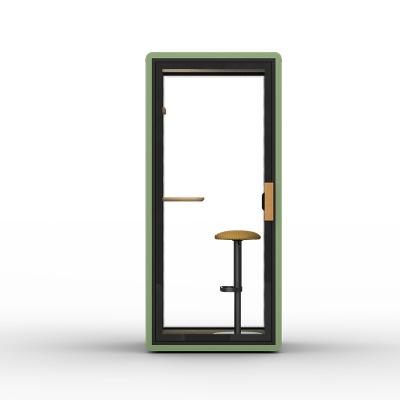 China Commercial Soundproof Booth Meeting Pod 1000x1000x2200mm for Coworking Spaces for sale