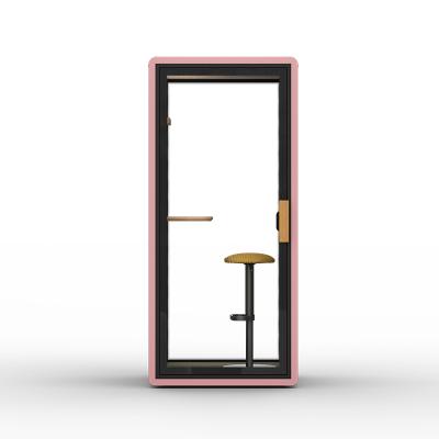 China Acoustic Workplace Pods Privacy Portable Sound Room 1000x1000x2200mm for Libraries Universities for sale