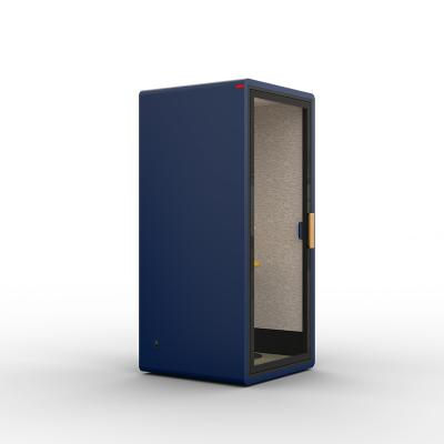 China Soundproof Office Phone Booth for Call Centers 1000x1000x2200mm 220V for sale