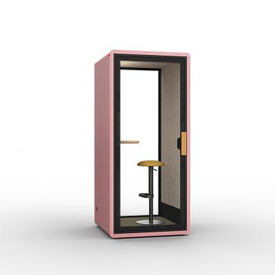 China Tailored Acoustic Vocal Portable Isolation Booth For Corporate Work Environments for sale