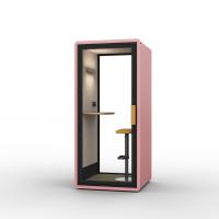 China Double-Layer Glass Soundproof Pod for Offices for sale