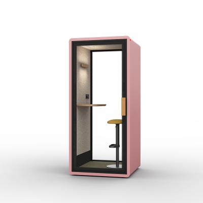 China Double-Layer Glass Soundproof Pod for Offices for sale
