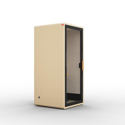 China USB Portable Soundproof Office Booth with Ventilation 1000x1000x2200mm for sale