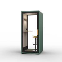 China Isolated Privacy Office Soundproof Booth Portable For Confidential Discussions for sale