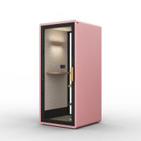 China Isolated Privacy Office Soundproof Booth Portable For Confidential Discussions for sale