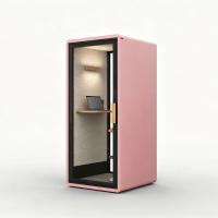 China LED Lighting Collaborative Work Private Office Pod Portable For Video Conferences for sale