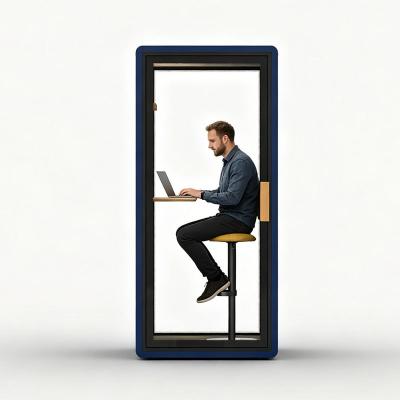 China ODM Soundproof Acoustic Booth Pod W1000xD1000xH2200mm for Team Brainstorming and Video Conferences for sale