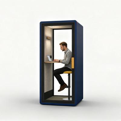China Office Meeting Pod with Integrated Ventilation System 1000x1000x2200mm for sale