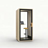China Private Work Pod Collaboration Booth for Office Meeting Room 30dB Soundproof 1000mm for sale
