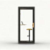 China Compact Personal Soundproof Booth Modular Discussion Pod Room for sale