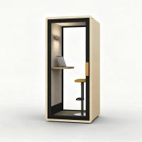 China Soundproof Office Booth for Phone Calls Video Meetings 1000x1000x2200mm for sale
