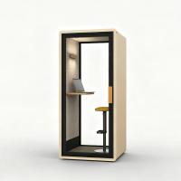 China Compact Office Soundproof Booth Work Pod Noise Isolation for Video Calls 220V 1000mm for sale